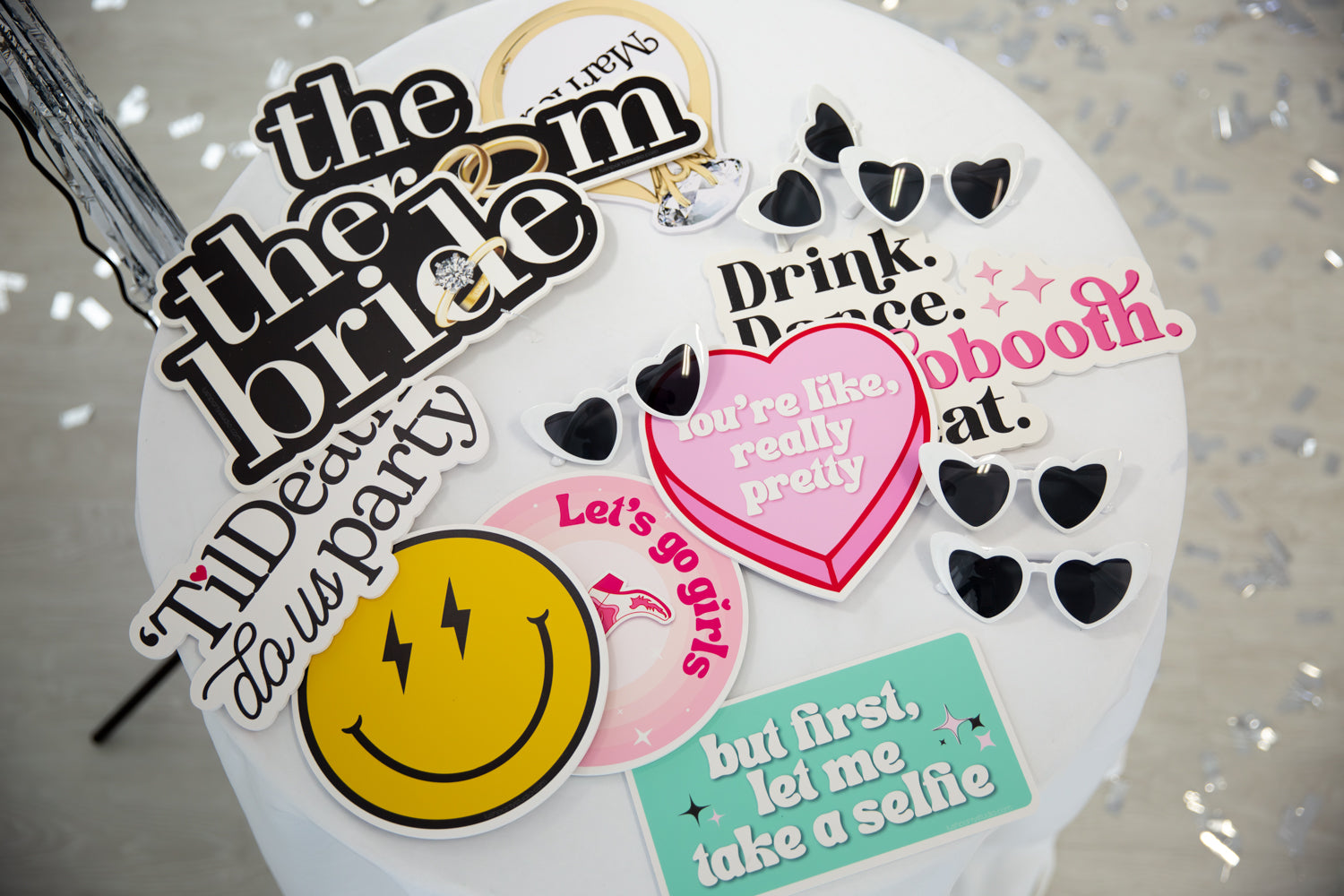 Top 7 Trending Photo Booth Prop Themes for 2025 – Lush Party Studio Props