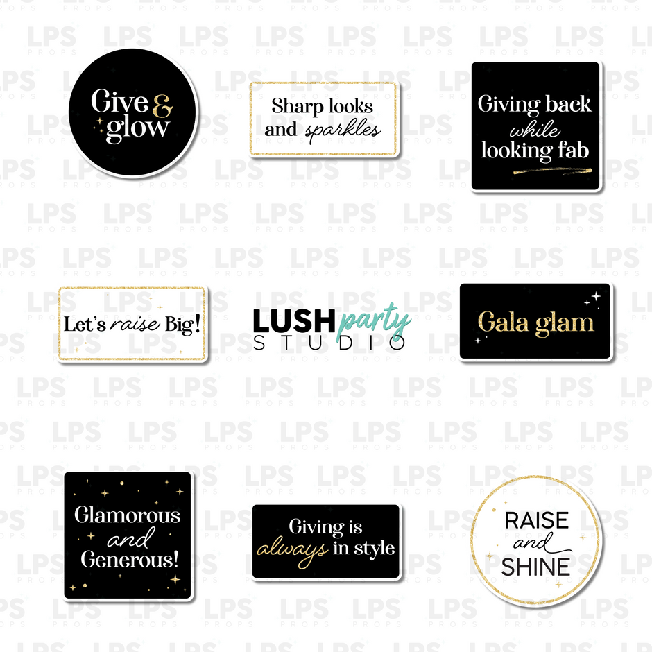 NEW PROPS – Lush Party Studio Props