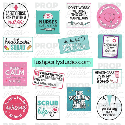 Luxury Photo Booth Props | Lush Party Studio