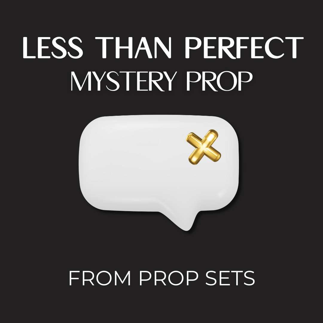 LESS THAN PERFECT | MYSTERY PROP – Lush Party Studio Props