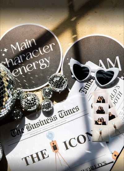 Luxury Photo Booth Props – Lush Party Studio Props