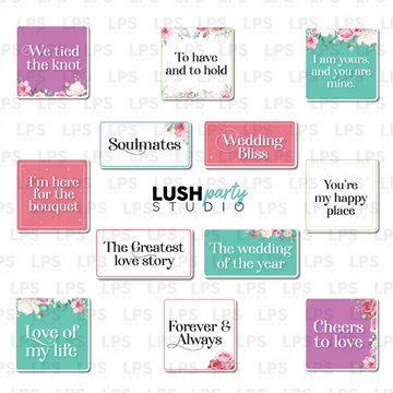 Wedding Photo Booth Props – Lush Party Studio Props