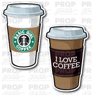 BASIC COFFEE PHOTO BOOTH PROP SIGN